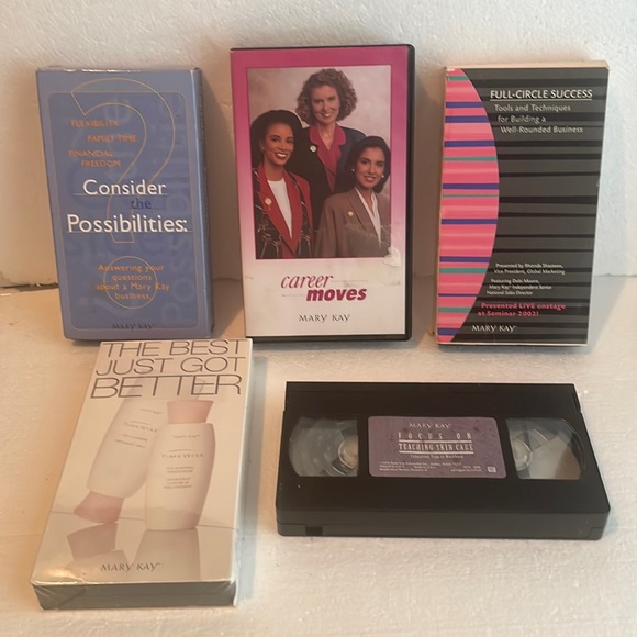 Mary Kay | Skincare | Mary Kay Bundle 5 Videos Timewise Career Teaching ...